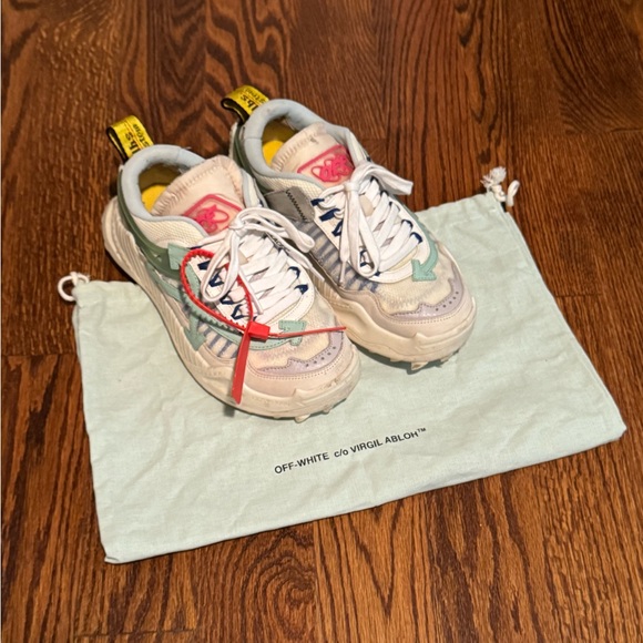 Off-White | Shoes | Offwhite Multicolor Mesh And Leather Odsy 00 ...